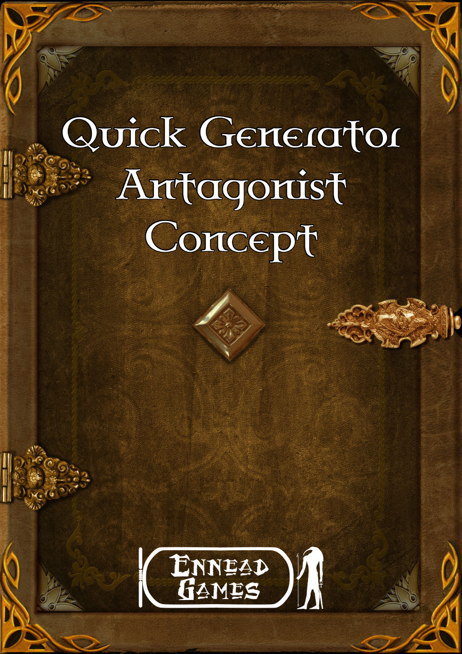 [PDF] - Quick Generator - Antagonist Concept - Ennead Games
