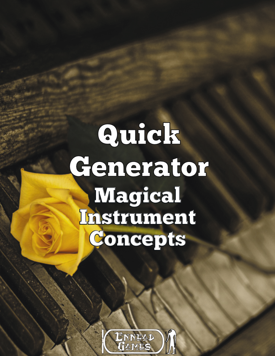 [PDF] Quick Generator Magical Instrument Concepts - Ennead Games
