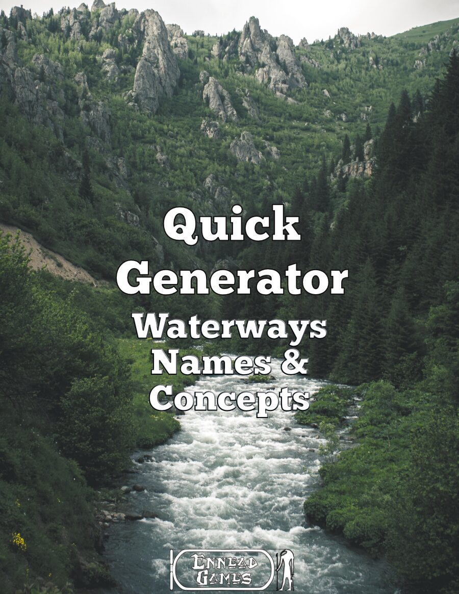 [PDF] Quick Generator Waterways Names & Concepts - Ennead Games