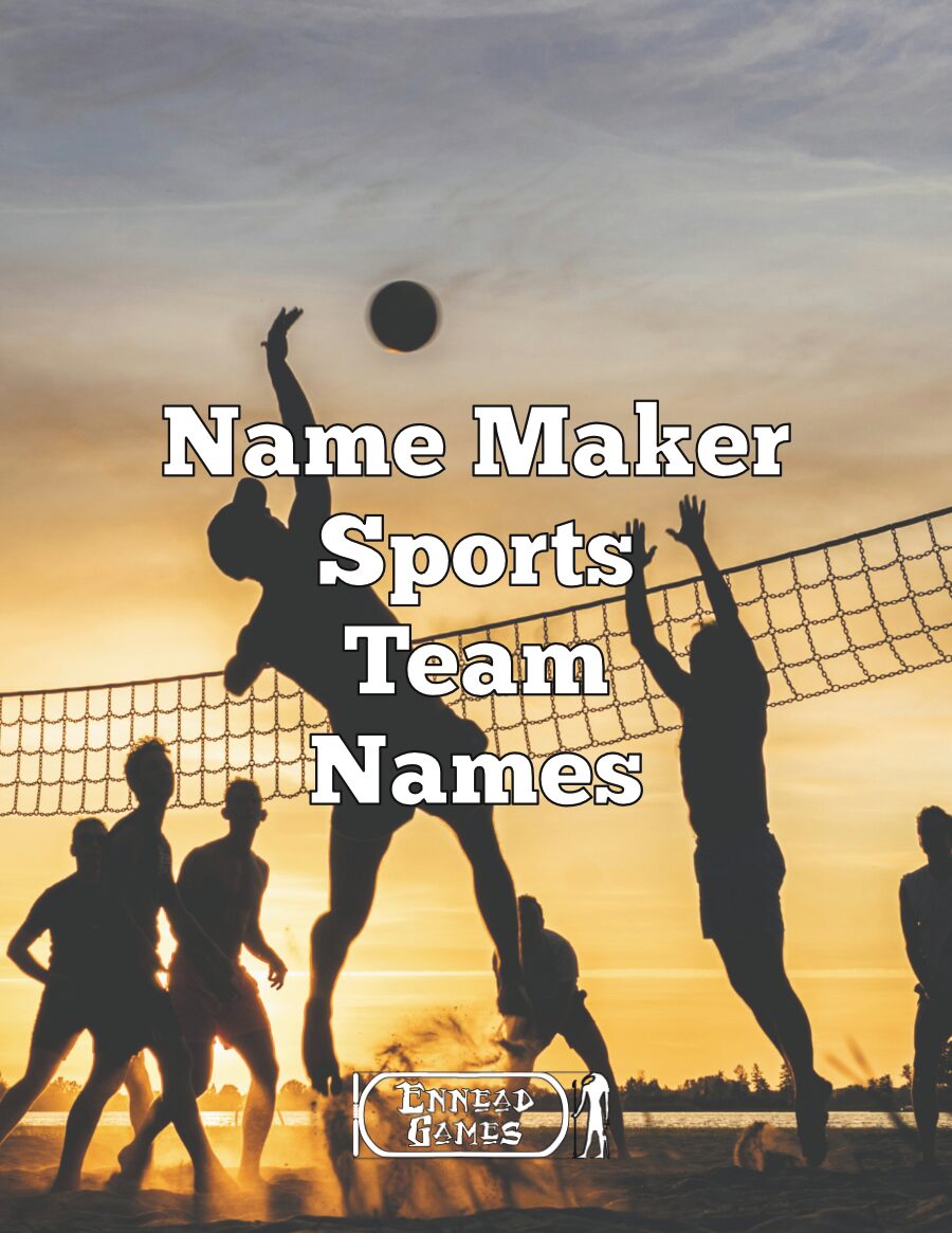 [PDF] Name Maker - Sports Team Names